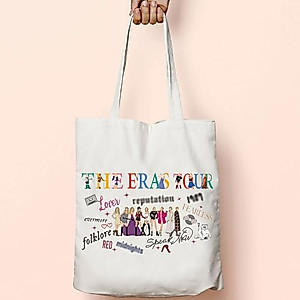 TOBGBE Gifts For Singer Music Lyric Inspired Tote Bag Album Name Tote Bag Singer's Merchandise Singer Fan Gifts (TER Tote)