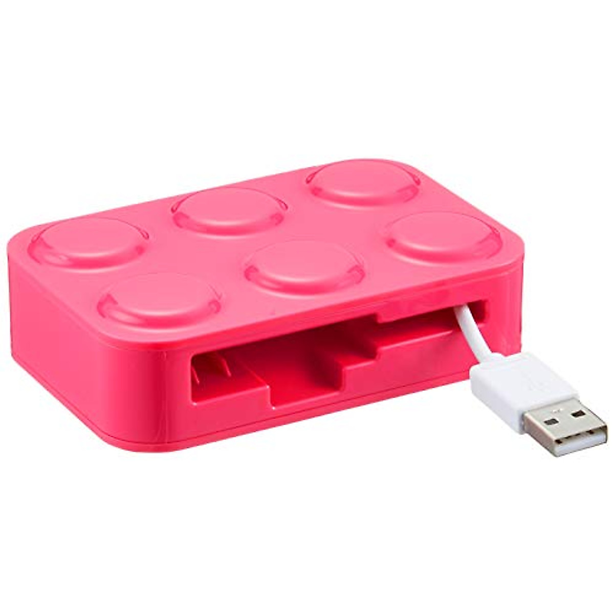 UNIEA The Brick You USB 2.0 HUB Pink Brick-hub-Pink