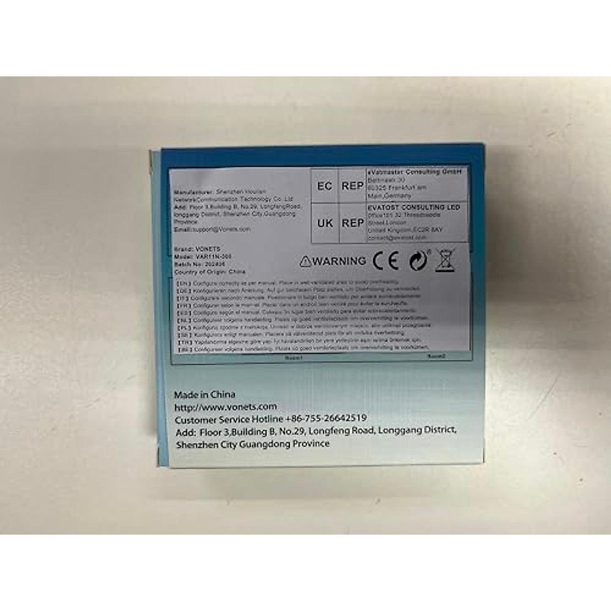 Mini WiFi Router VAR11N-300 Portable WiFi Bridge Hotspot 300Mbps Travel WiFi Repeater