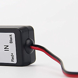 Dasaita 12V DC Power Relay Capacitor Filter Rectifiers for Car Rear View Back Up Camera -Aftermarket Camera