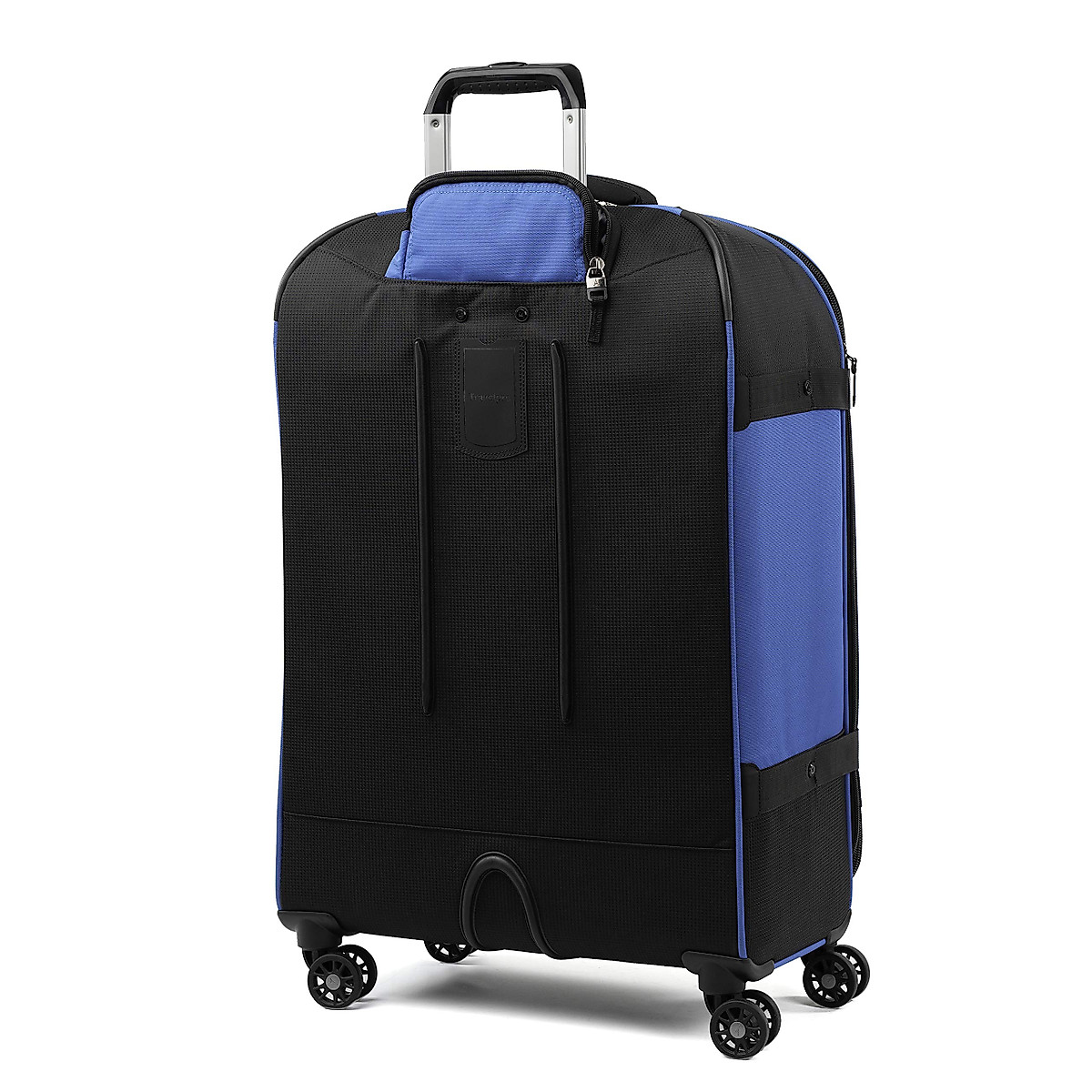 Travelpro Bold Softside Expandable Check in Spinner Luggage, Check in 26-Inch, Blue/Black