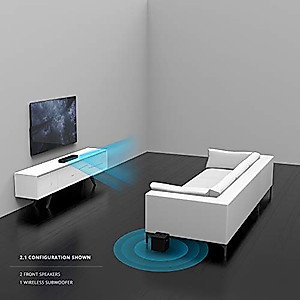 VIZIO Sound Bar for TV, 20” Surround Sound System for TV, 2.0 Channel Home Theater with Bluetooth, Compact Home Audio Sound Bar – SB2021n-H6