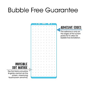 amFilm (2 Pack Glass Screen Protector for Samsung Galaxy Note 8, Full Screen Coverage, 3D Curved Tempered Glass, Dot Matrix with Easy Installation Tray