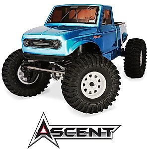 Redcat Ascent 1/10 Scale Low Center of Gravity (LCG) Performance Rock Crawler - Blue
