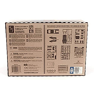 Round 2 AMT 1967 Ford Mustang GT Fastback 1:25 Scale Model Kit, Chrome (AMT1241)