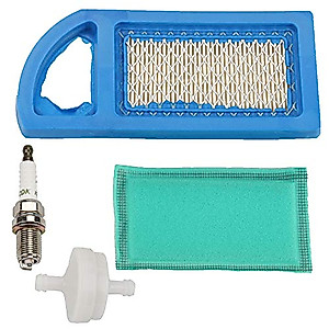 Harbot 5079K 794421 797007 698413 Air Filter + 697292 Pre-Filter for 334376 697775 697152 21A902 21A907 21A707 21A807 21A977 21A907 8-13.5 HP AVS Engines with Fuel Filter Spark Plug