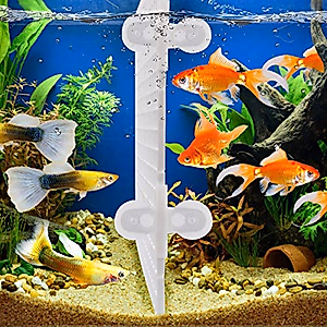 WEAVERBIRD 2Pcs Aquarium Divider Tray Plastic Grid Divider Tray Egg Crate for Aquarium Fish Tank Bottom Isolation, White