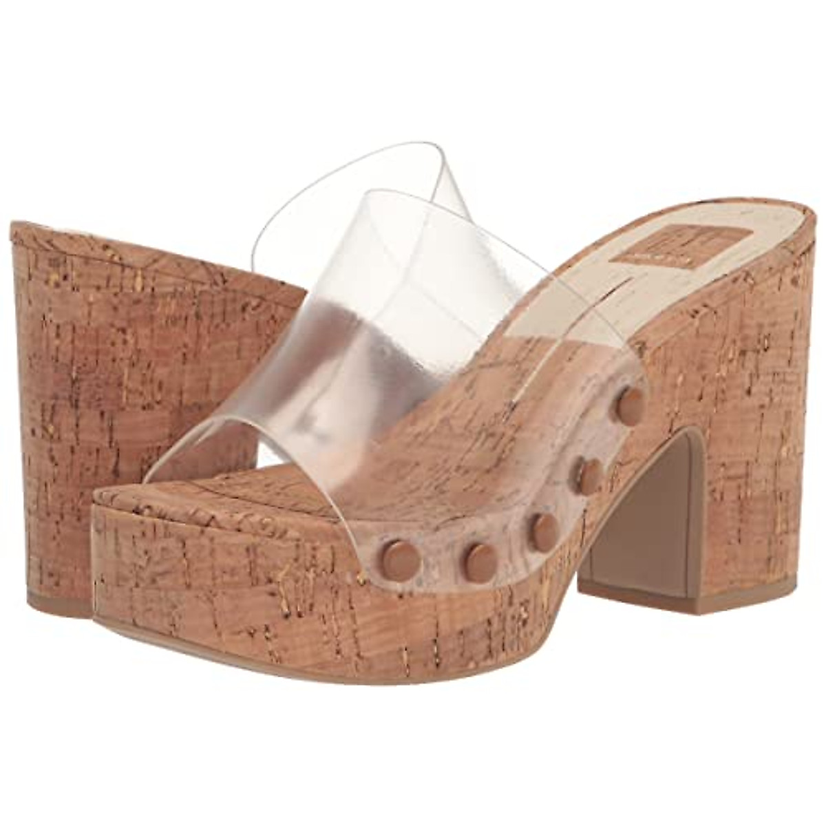 Dolce Vita Women's EMOL Sandal, Crystal Vinyl, 8.5