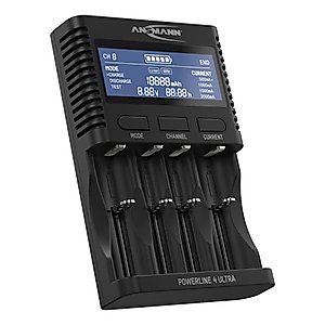 Ansmann Powerline 4 Ultra Battery Charger and Capacity Tester