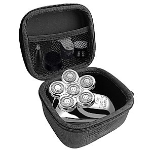 FitSand Hard Case Compatible for Kibiy Upgrade 5-in-1 Bald Head Shaver