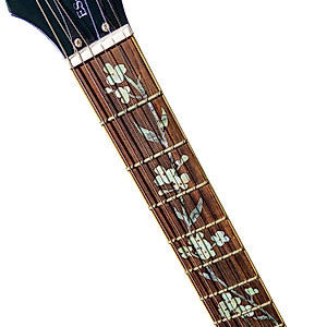 Inlay Sticker Fret Markers for Guitars - Tree of Life w/Hummingbird, FT-055TL-HM