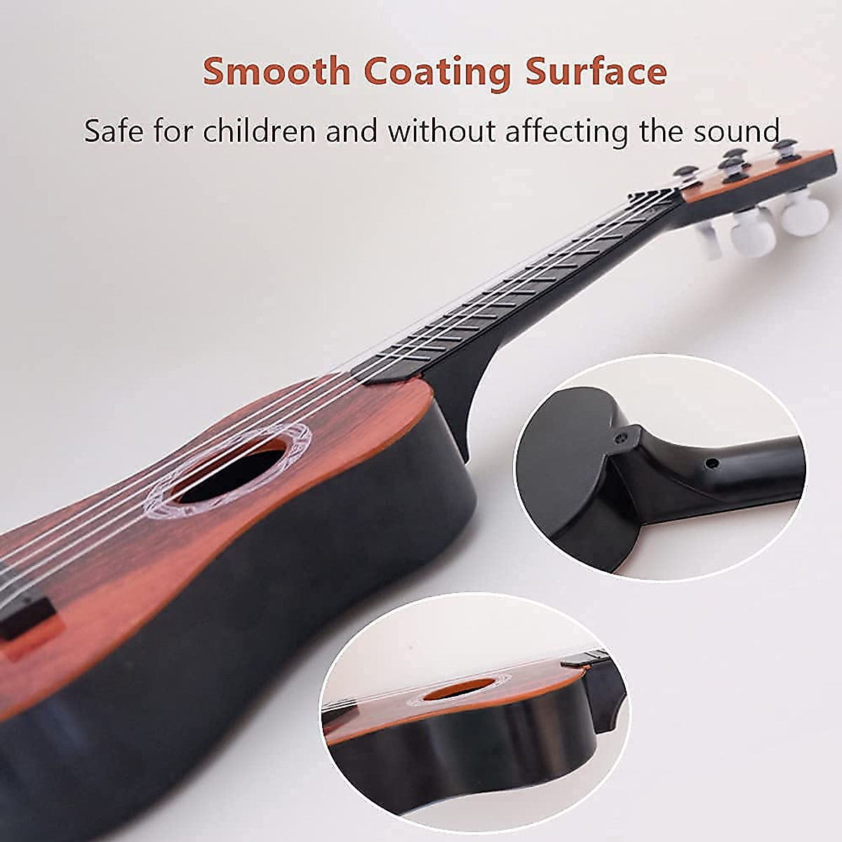 WhiteMyrtle Kids Ukulele Toys 16.5 inch Mini Guitar, Musical Toy Children Musical Instrument Educational Toys for Beginner,for Beginners Toddlers Ages 3+ Boys Girls