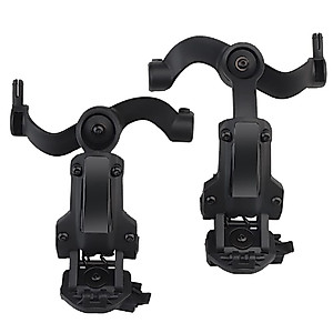 Tactical Multi-angle Rotation Helmet Rail Adapter for Ops Core ARC/Wendy M-LOK Fast Helmet Rail Mount Adapter