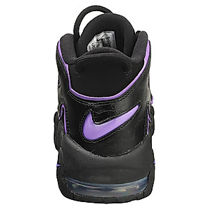 Nike mens Air More Uptempo '96, Black/Action Grape-black, 10