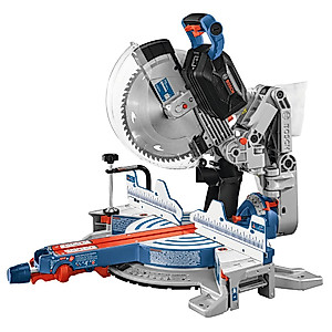 BOSCH GCM18V-12GDCN PROFACTOR™ 18V 12 In. Dual-Bevel Glide Miter Saw (Bare Tool)