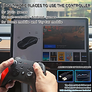 Wuzcon Wireless Controller for iPhone/Android/Windows/macOS/Steam Deck/Switch, Bluetooth Mobile Gaming Controller Gamepad for XBox Cloud Gaming and PS Remote Play