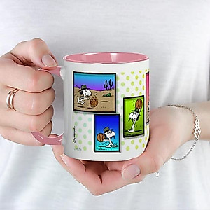 CafePress Cactus Basketball Mug Ceramic Coffee Mug, Tea Cup 11 oz