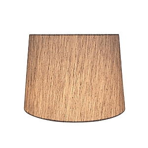 Aspen Creative 32951 Transitional Hardback Empire Shaped Spider Construction Lamp Shade in Light Grey, 14" wide (12" x 14" x 10")