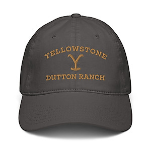 Yellowstone Dutton Ranch Embroidered Logo Adjustable Baseball Hat