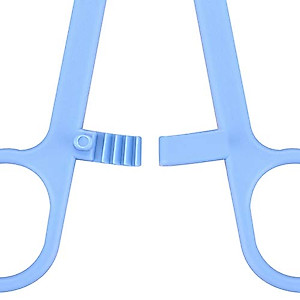 Reptile Feeding Tongs Reptile Feeding Clip Reptile Plastic Tweezers Tongs Feeding Tool