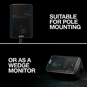 Alto Professional TX308 – 350W Powered DJ Speakers, PA System with 8" Woofer for Mobile DJ and Musicians, Small Venues, Ceremonies and Sports Events