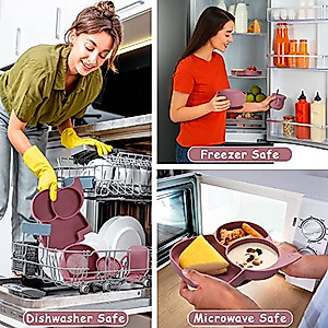 Mummentos Silicone Baby Feeding Set - Baby Led Weaning Supplies, Toddler Utensils, Transition Sippy Cups For Baby, Baberos Para Bebe, Suction Plates For Baby, Silicone Bibs For Babies.