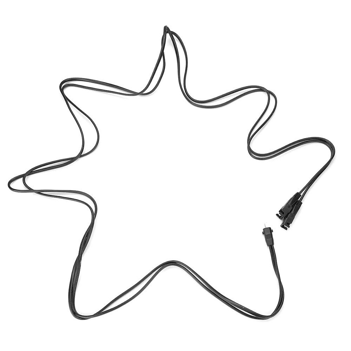 78 Inches 2 Pin Splitter Lead Y Power Cable Used to Connect 2 Electric Recliner Motors of Chair Lifts to 1 Power Transformer