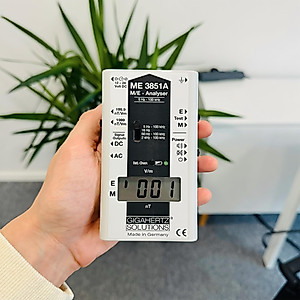 GIGAHERTZ SOLUTIONS ME3851A Professional EMF Meter 5Hz - 100kHz with Frequency Filter