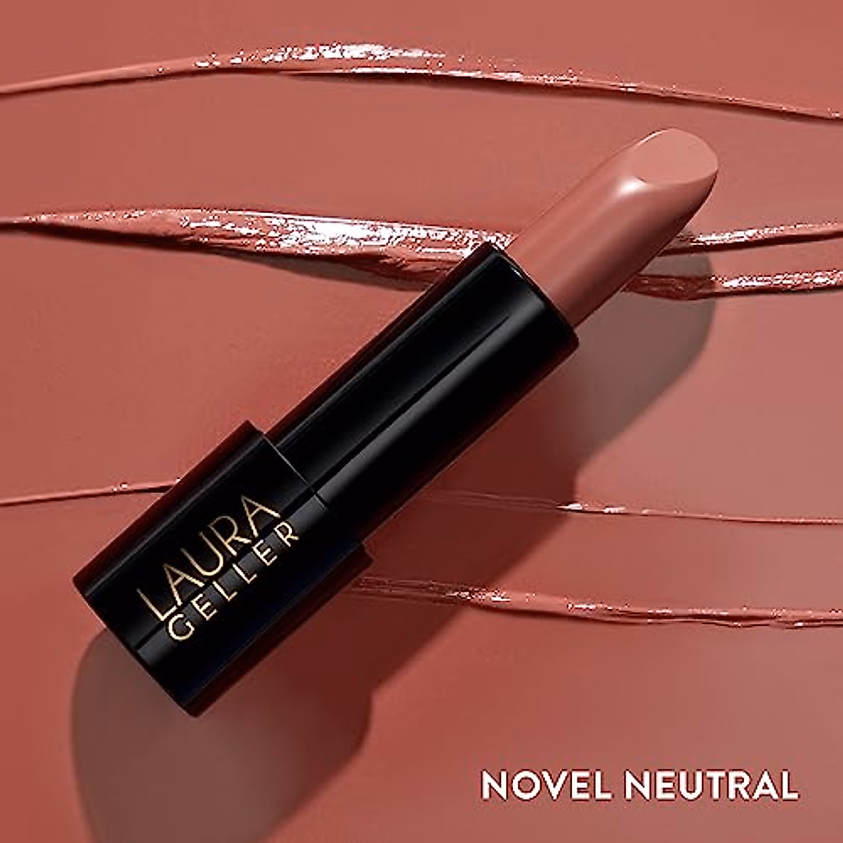 LAURA GELLER NEW YORK Modern Classic Lipstick - Novel Neutral - Ultra-Rich Color - Luxurious and Lightweight - Cream Finish