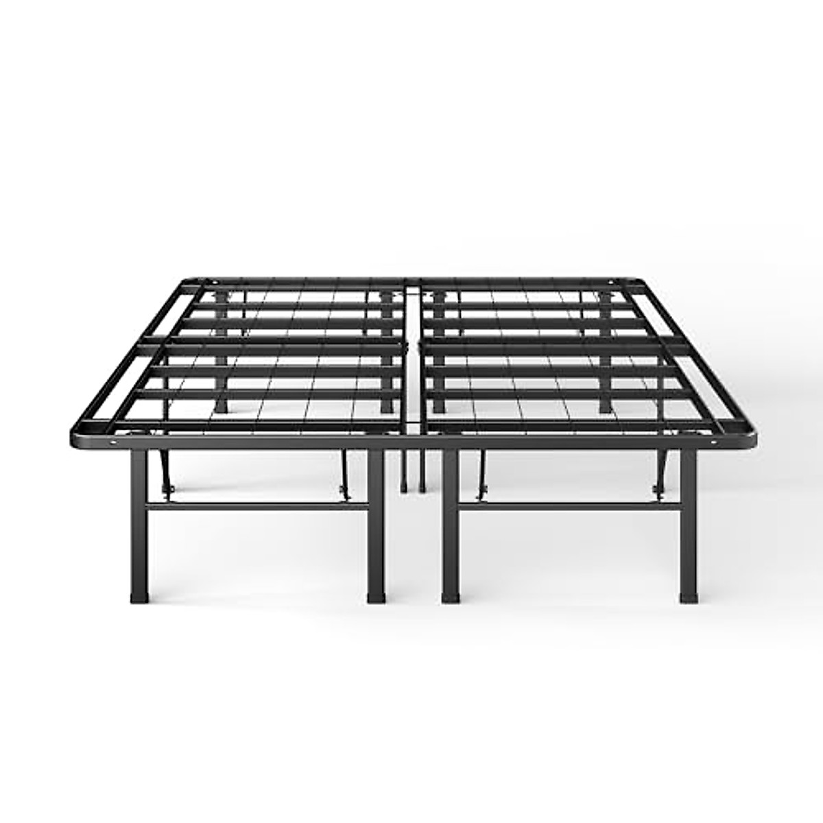 ZINUS SmartBase Heavy Duty Mattress Foundation, 14 Inch Metal Platform Bed Frame, No Box Spring Needed, Sturdy Steel Frame, Underbed Storage, Full