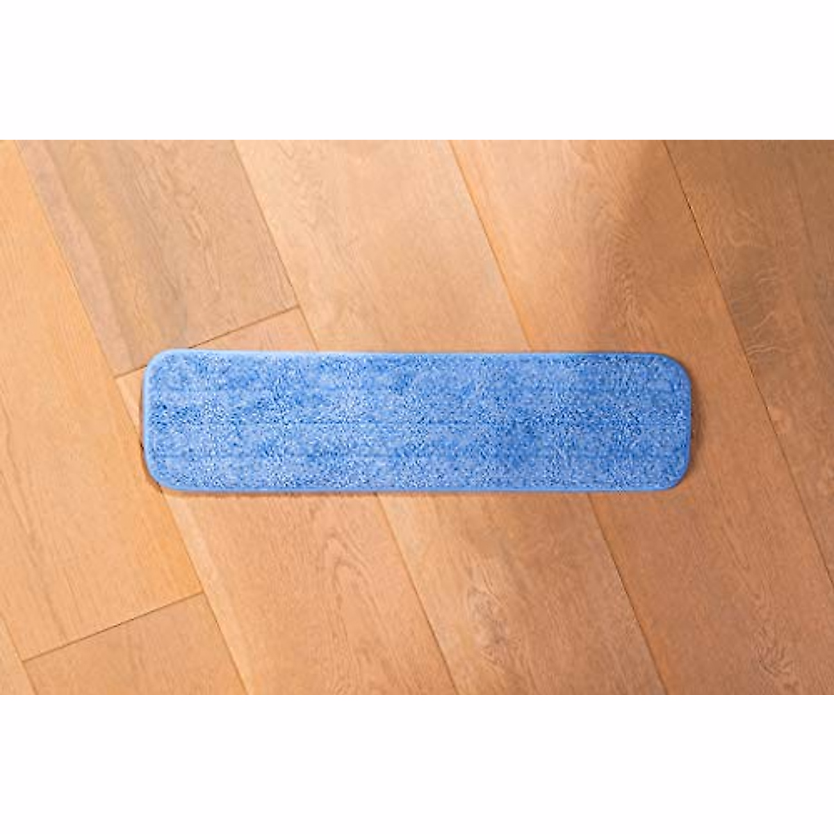 Bulk 18" Microfiber Wet Mop Pads Wholesale - Case Quantity (108 Count) | Use with Any Velcro Style Mop Frame | Machine Washable