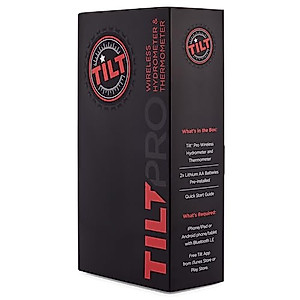 Tilt Pro Wireless Hydrometer and Thermometer (Red)