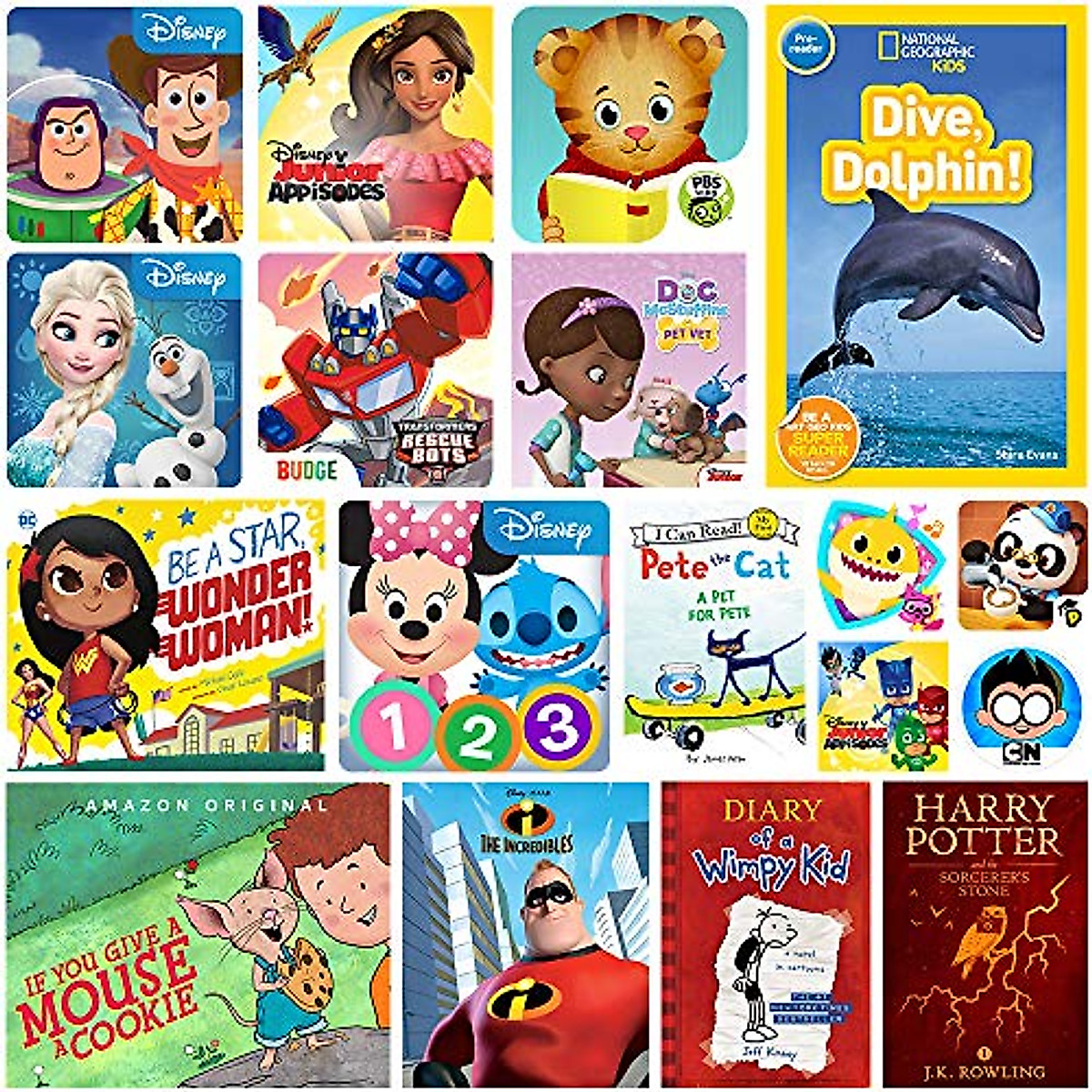 Fire HD 10 Kids Tablet – 10.1” 1080p full HD display, 32 GB, Blue Kid-Proof Case (2019 Release)