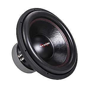 WLLDSE 15 inch 3600 Watt Peak Momentary Power Dual 2 Ohm Car Subwoofer, Black