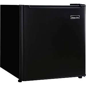 Magic Chef MCAR170BE 1.7 Cubic-ft All-Refrigerator (Black)