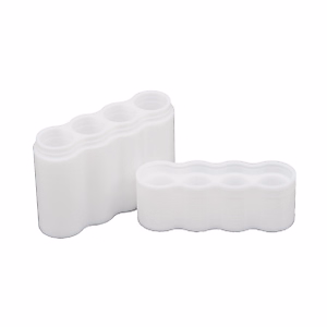 Protect Your Power - Slimline AAA Battery Case, Soft Durable material - Pack of 2 (Holds 4 Batteries)