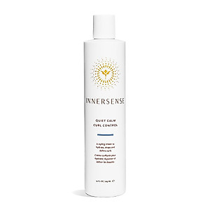 INNERSENSE Organic Beauty - Natural Quiet Calm Curl Control | Non-Toxic, Cruelty-Free, Clean Haircare (Full Size, 10 fl oz | 295 ml)