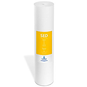 Express Water – Sediment Replacement Filter – Whole House Replacement Water Filter – SED High Capacity Water Filter – 5 Micron Water Filter – 4.5” x 20” inch