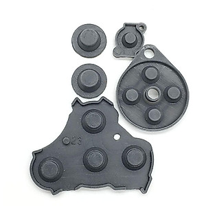 Replacement Silicone Rubber Pad Conductive Adhesive Right Button Keypad for Nintendo NGC Controller