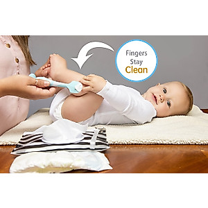 Bumco Diaper Cream Spatula - BPA-Free Diaper Bag Essentials, Soft Butt Spatula Baby, Mom-Invented Butt Paste Spatula, Bumco Diaper Cream Spatula, Flexible Diaper Cream Applicator, Bumco Baby Bum Brush