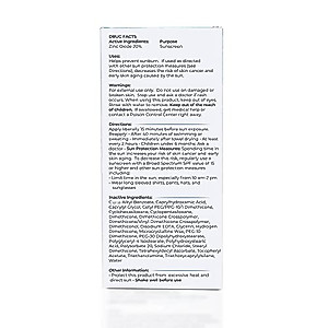 TIZO Ultra Zinc Body & Face Sunscreen Non-Tinted SPF 40, 3.5 oz