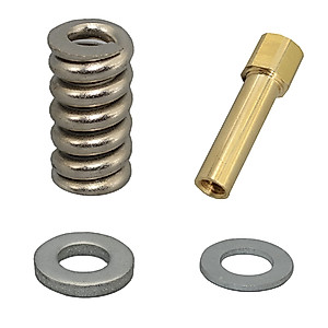 Zeiboat DEX2420JKIT, DEX2400JN Sleeve Nut Assembly with Spring & Metal Washers, Length of 2 in, Filter Housing Replacement Set
