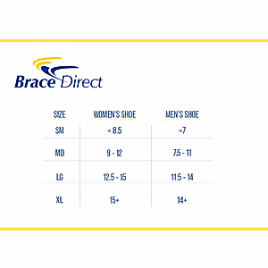 Brace Direct Night Splint (L/XL) + Plantar Fasciitis Day Air Wrap- for Plantar Fasciitis Relief, Arch Support, Heel Foot Pain, Achilles Tendonitis