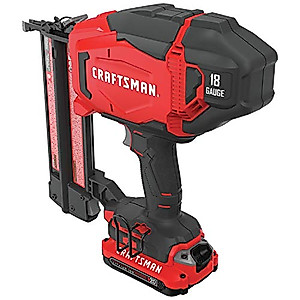 CRAFTSMAN V20 Cordless Brad Nailer Kit, 18GA (CMCN618C1)