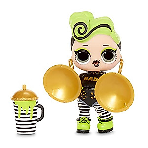 L.O.L. Surprise! Remix Rock Dolls Lil Sisters with 7 Surprises Including Instrument - Collectible Doll Toy, Gift for Kids, Toys for Girls and Boys Ages 4 5 6 7+ Years Old, Multi color