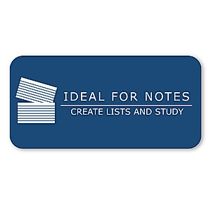 Roaring Spring Recycled Index Cards 4"x6", 100 Count, Smooth 100# White Recycled Index Paper, Ruled on Front, Blank on Back