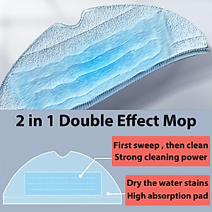 RONGJU 22 PACK S7 Accessories Kit Compatible with Roborock S7, S7+, S7 MaxV, S7 MaxV Plus, 2 Main Brush, 4 Mop Cloth, 6 Filter, 8 Side Brush