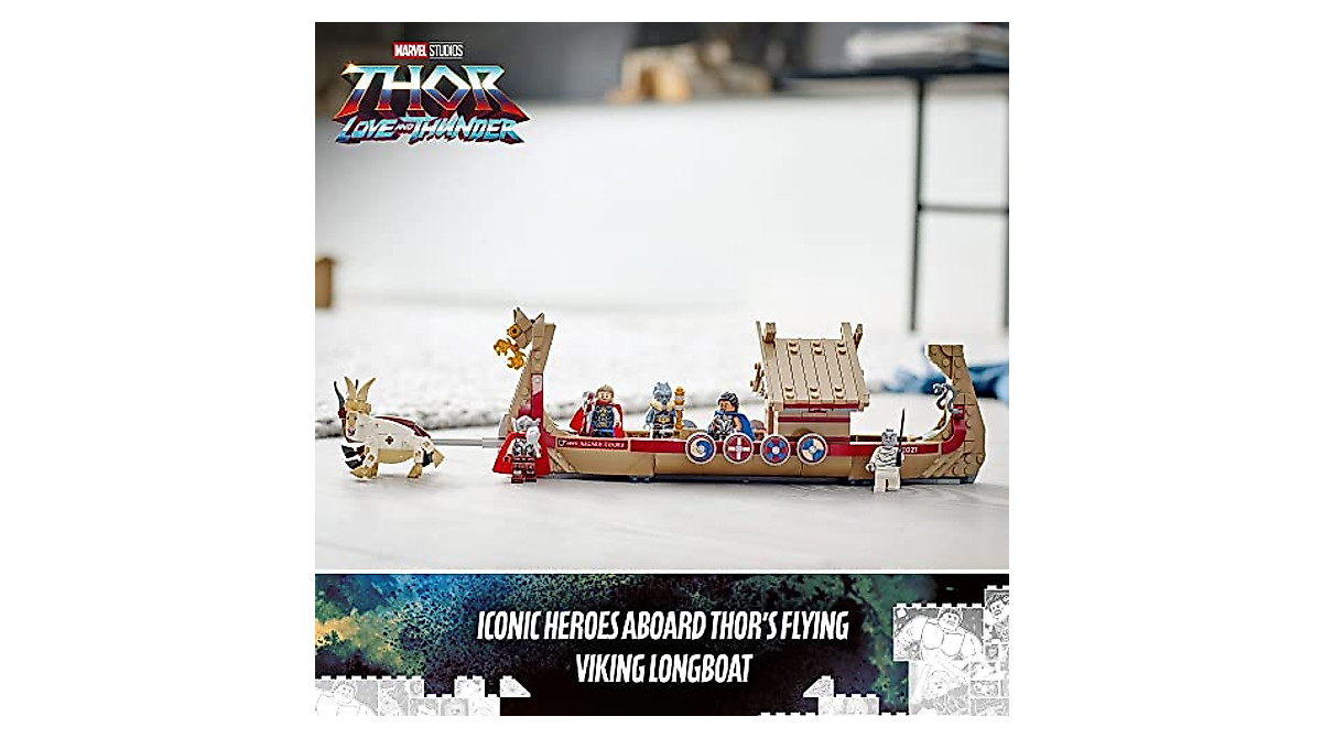 LEGO Marvel The Goat Boat 76208 - Thor Building Set