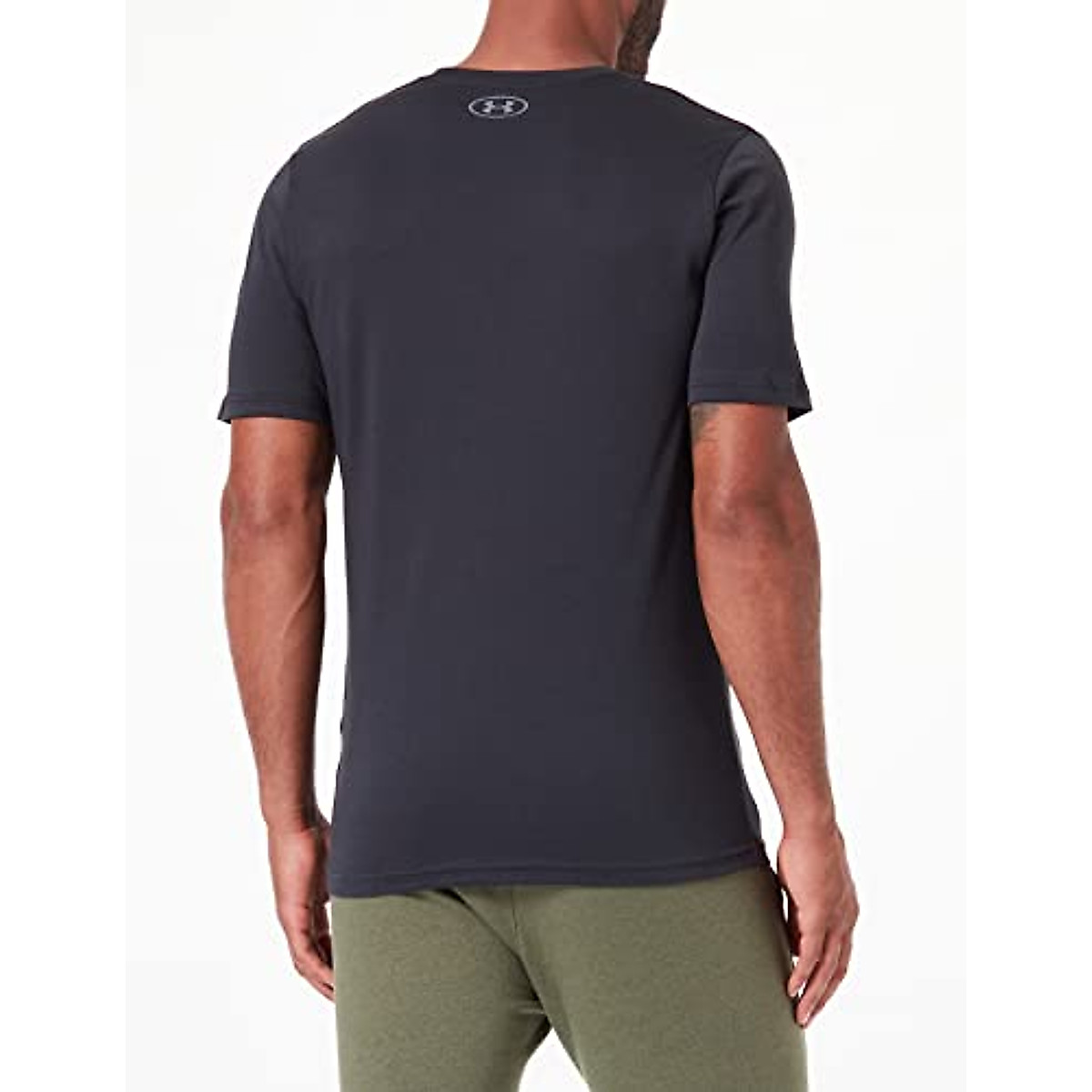 Under Armour Men's UA Big Logo Short Sleeve T-Shirt LG Black