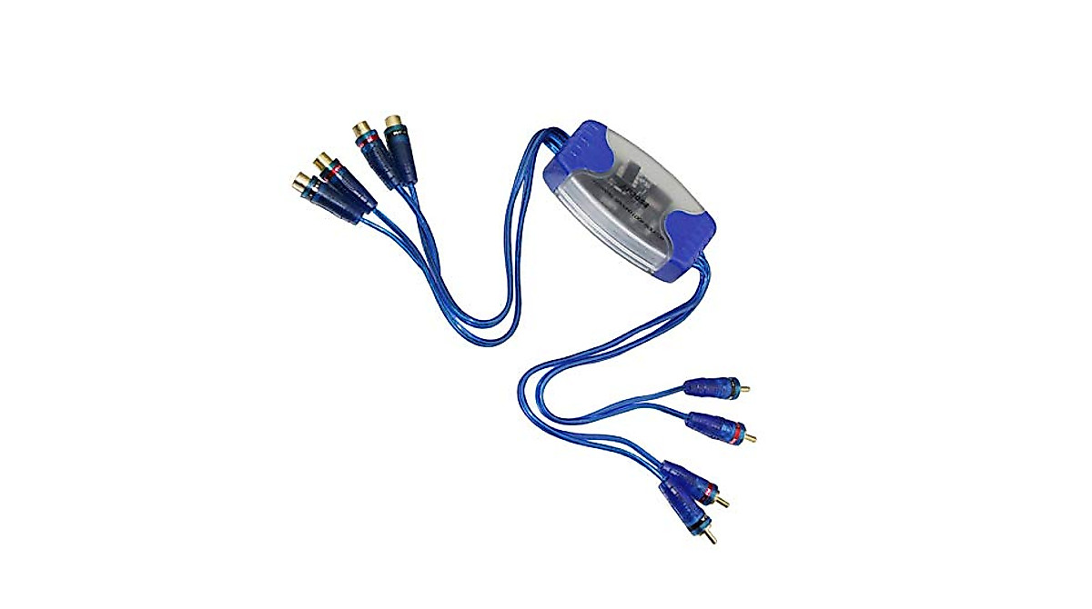 FAMKIT 4-Channel Ground Loop Isolator for Clear Car & Home Audio